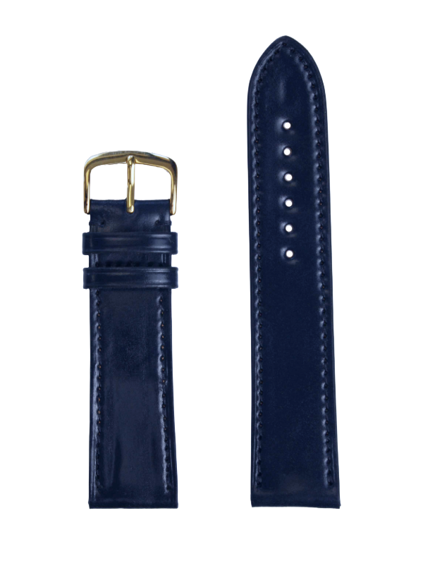 Navy Horween Shell Cordovan | h2050 – hadley.